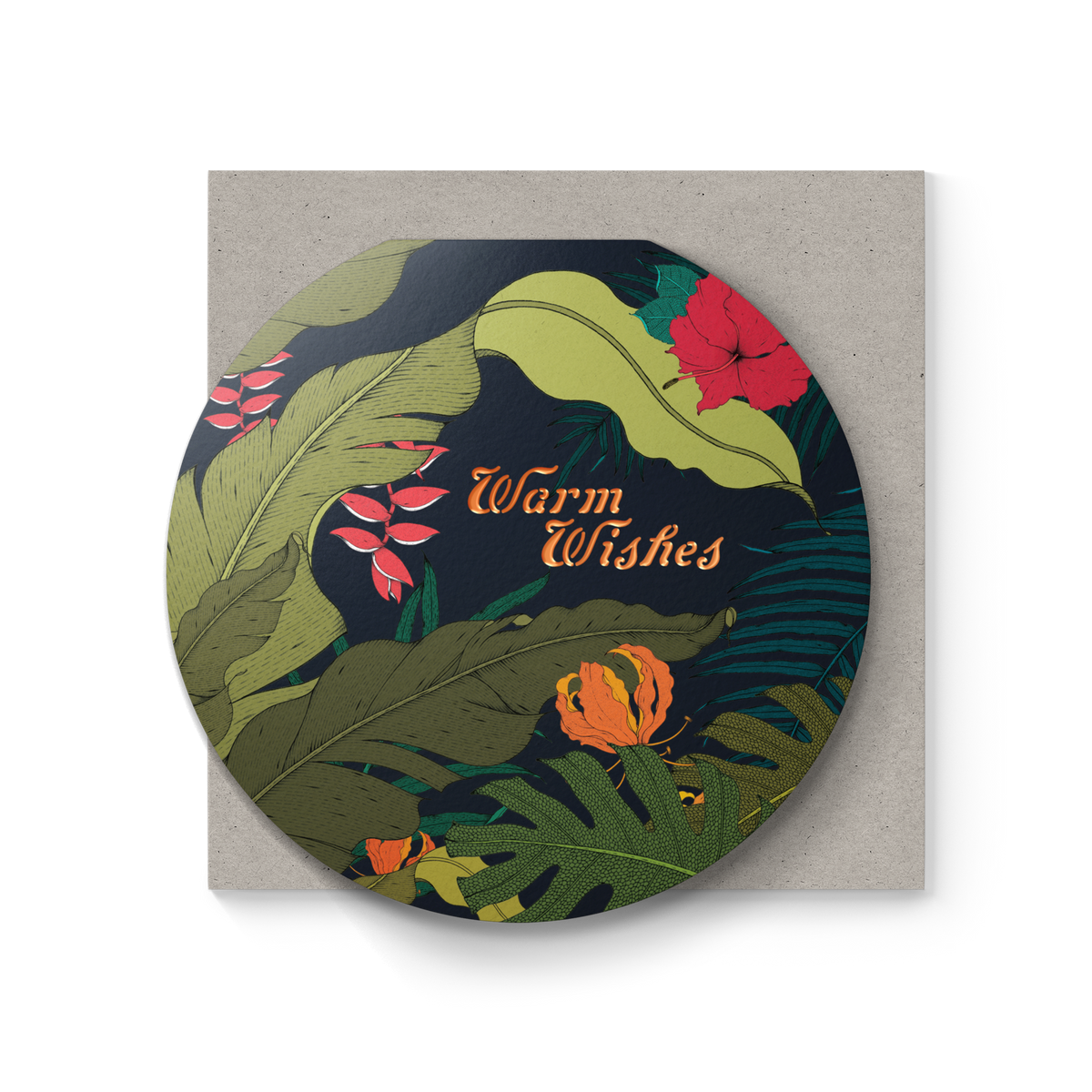 Warm Wishes Clamshell Card – Dear Beni