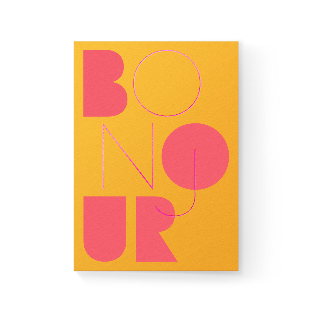 Bonjour Folded Card – Dear Beni